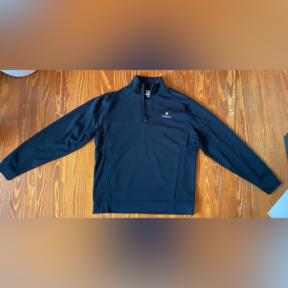 Cutter & Buck | Sweaters | Cutter Buck Black Quarter Zip | Poshmark
